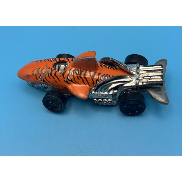 Toys | Rare 1986 Hot Wheels Shark Car Cruiser 164 Orange Diecast Hot ...